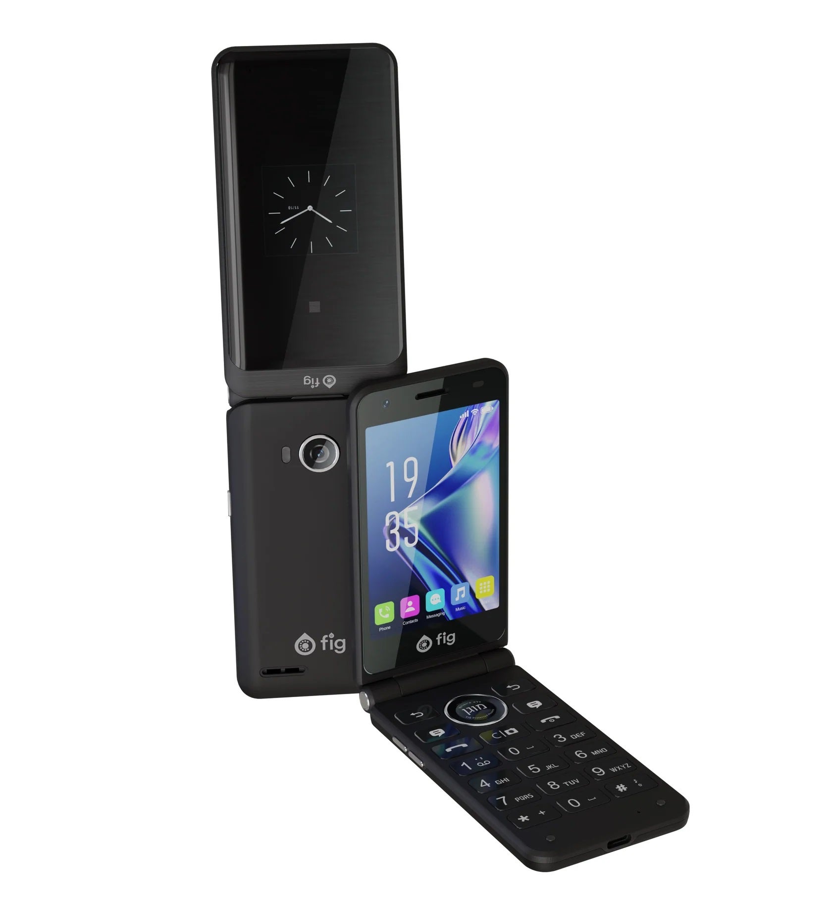 Fig Flip Kosher Phone | Safecell Kosher Phones
