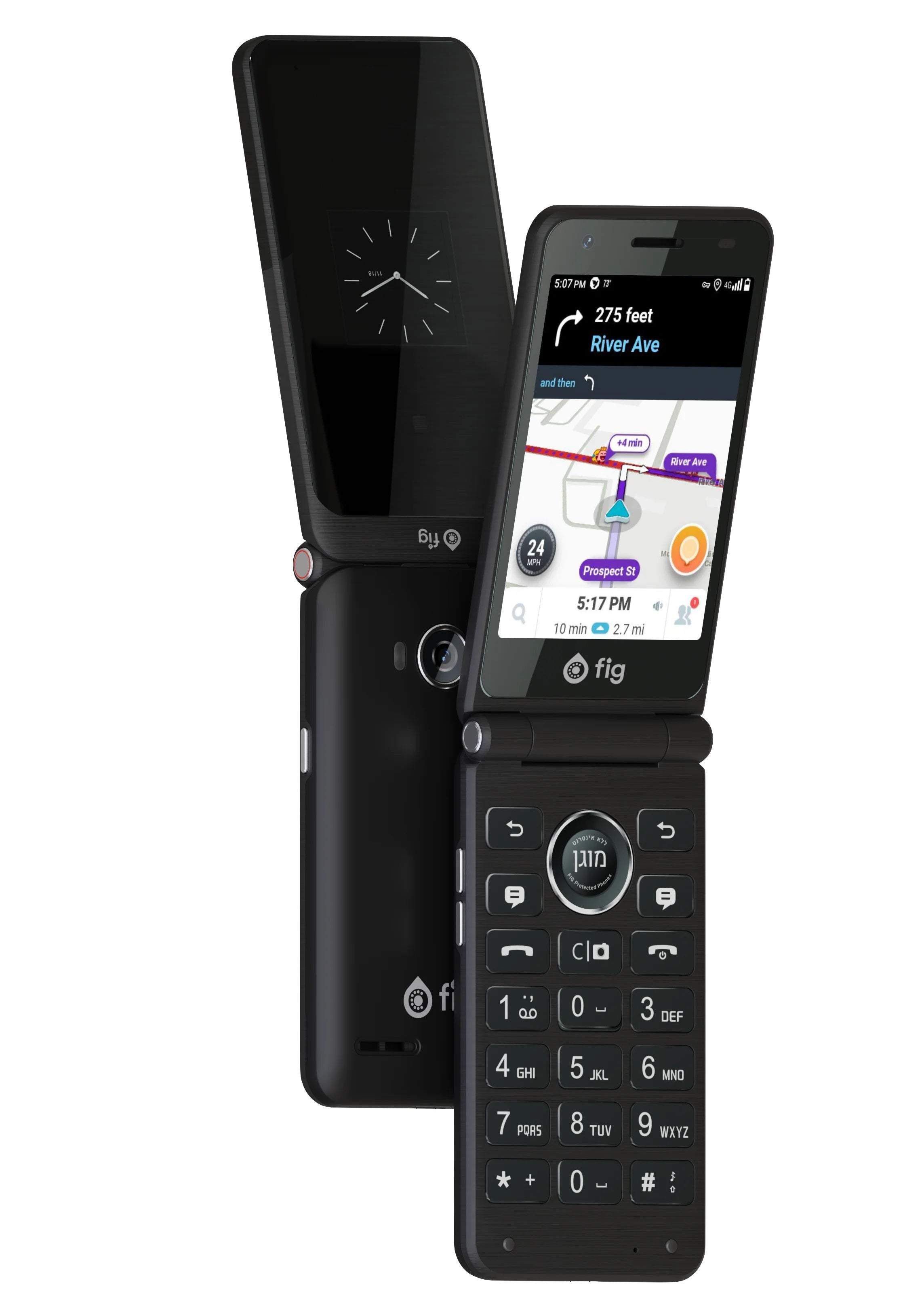 Fig Flip Kosher Phone | Safecell Kosher Phones